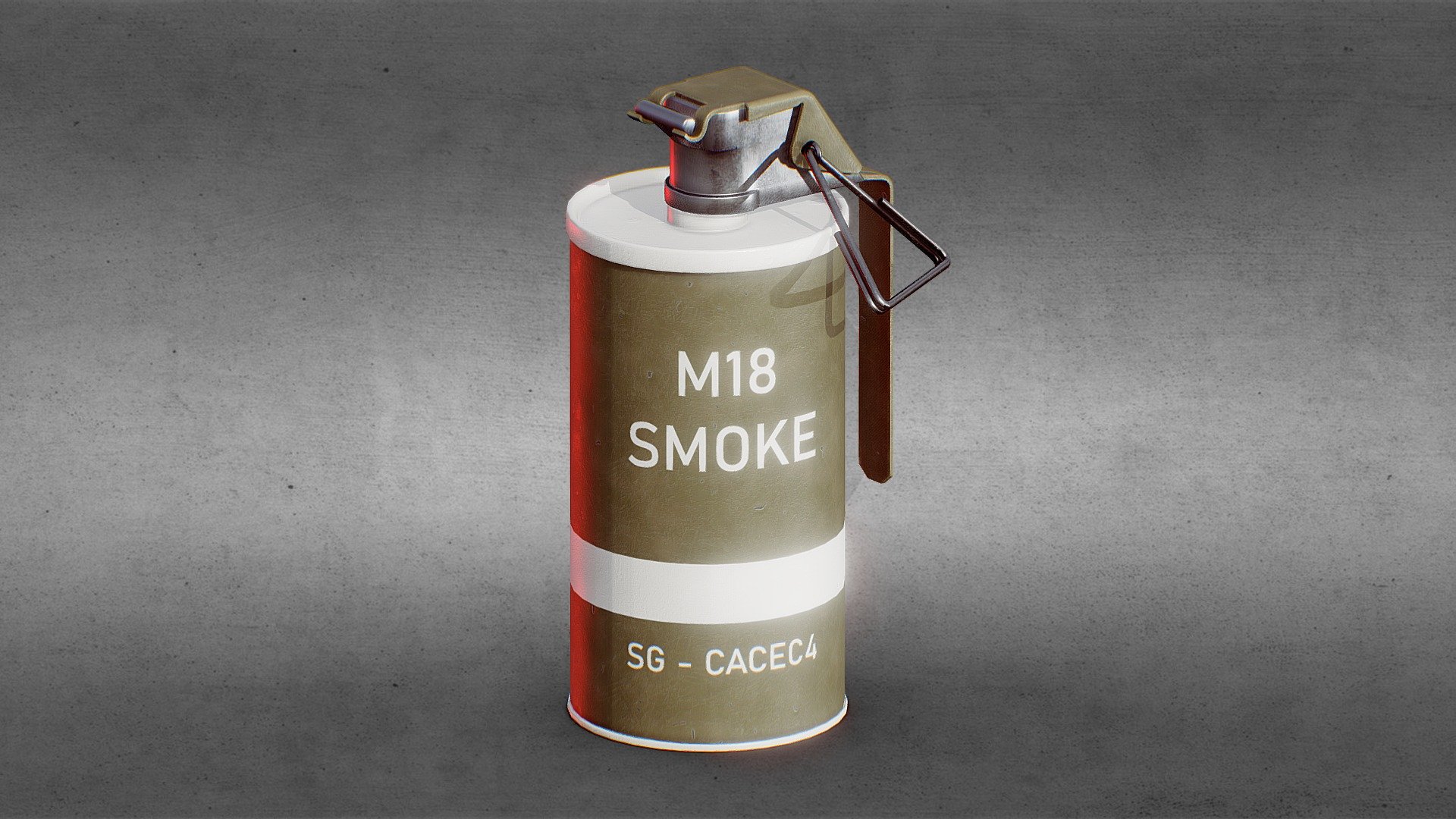 M18 Smoke PBR - Buy Royalty Free 3D model by Kasit Studio (@kasit ...