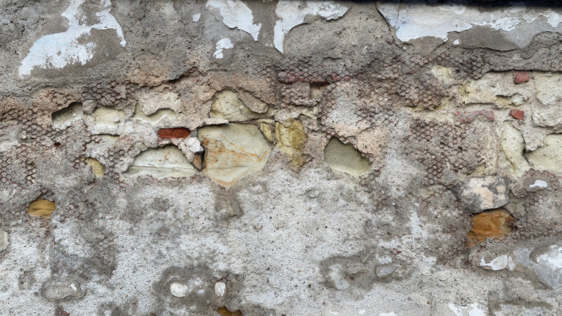 Damaged Plaster Wall 03 - RAW Scan - Buy Royalty Free 3D model by ...