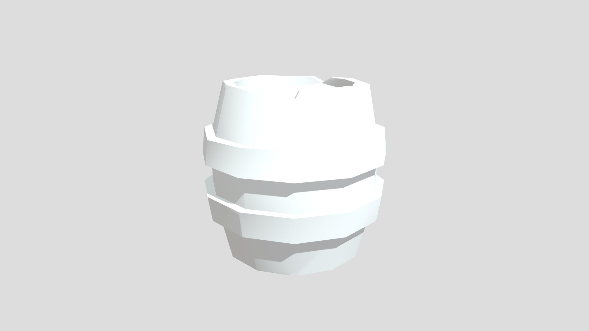 3D printable barrel - Download Free 3D model by Konvenienz ...
