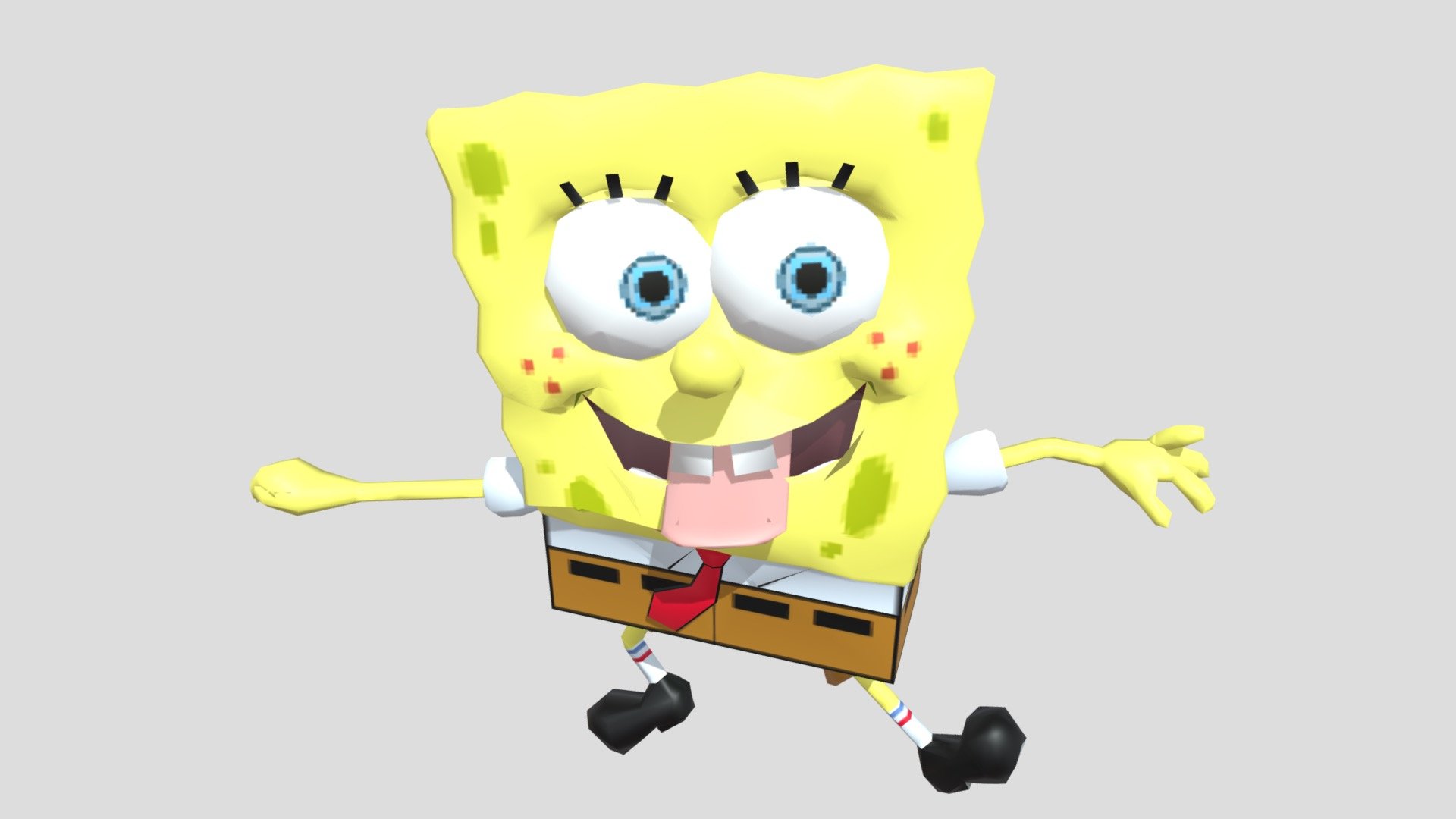 GameCube-Spongebob Spin RW2 - Download Free 3D model by SMF Features ...