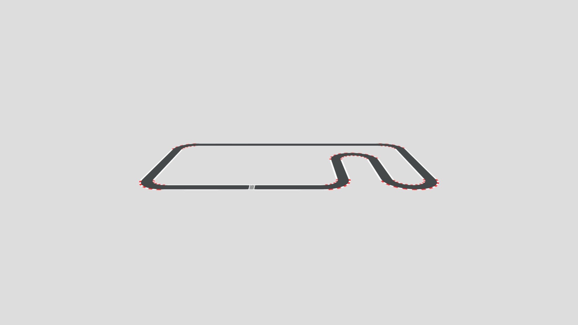 Blender Low Poly Race track model 2 CarGame - Download Free 3D model by ...