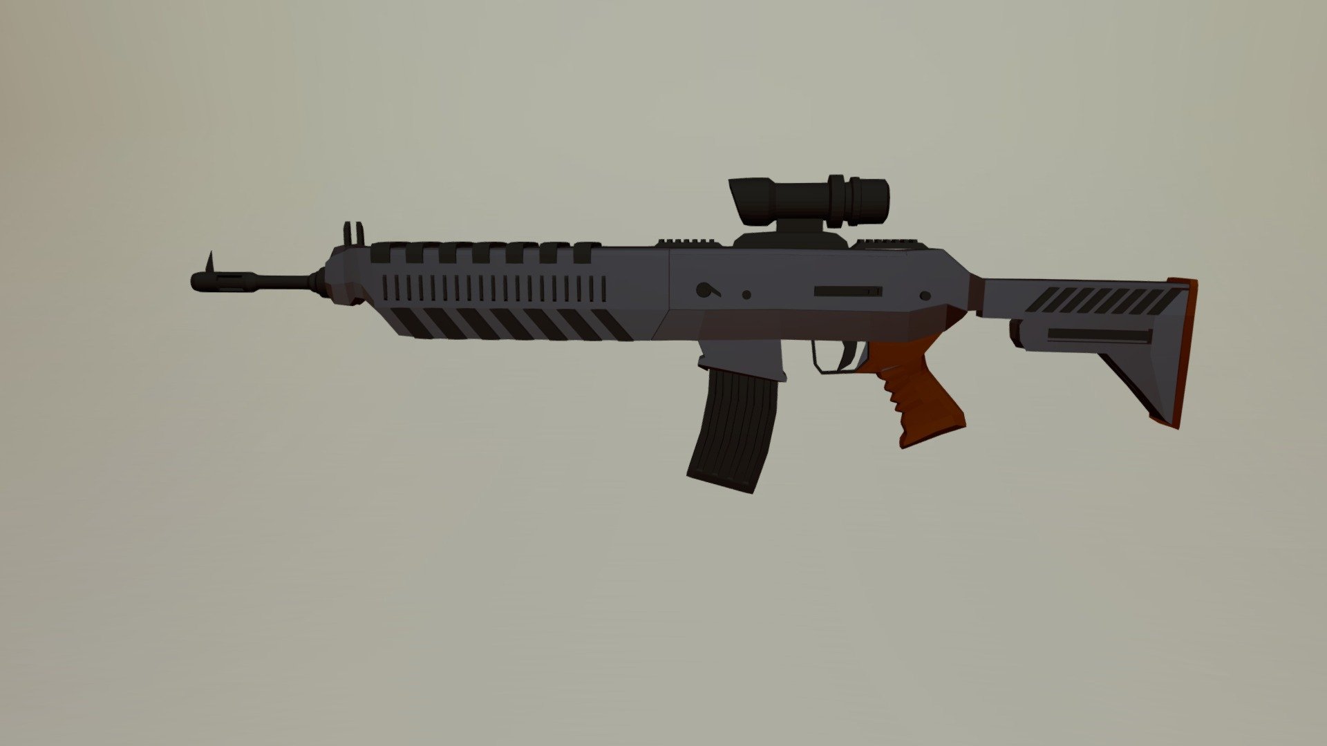 gun2 - 3D model by mohamedkhalil [888f42a] - Sketchfab