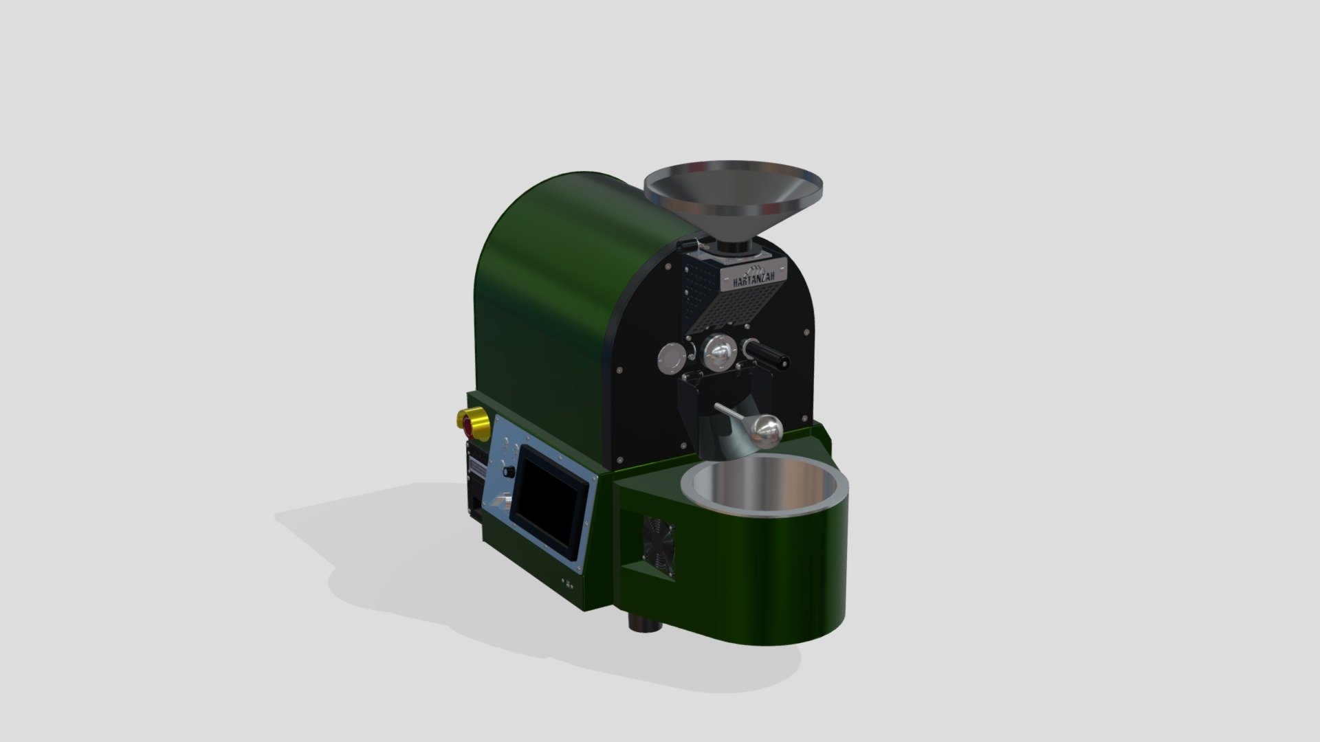 Danish 01 Electric Coffee Roasters - 3D model by Hartanzah [88917c3 ...