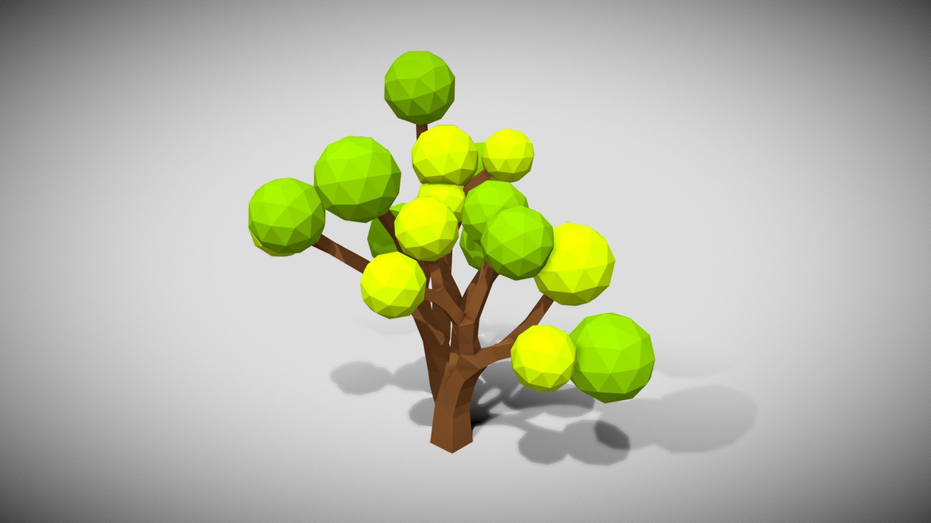Lowpoly Tree - 3D model by MaltusR [889193b] - Sketchfab