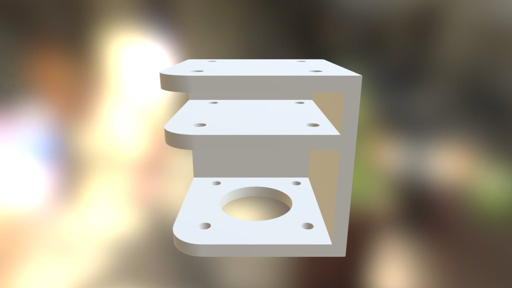 Draw Bot Motor Mount 10mm Plate - 3D model by FabLab 276 (@fablab276 ...