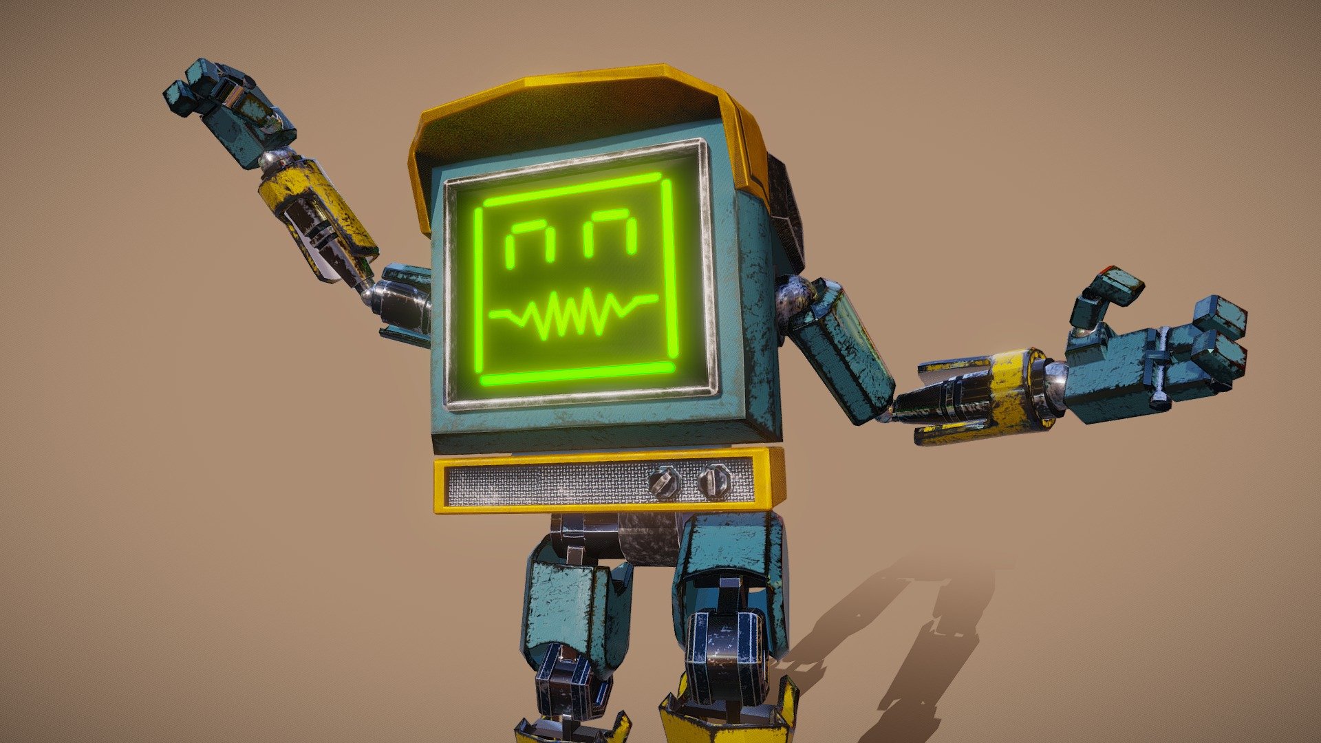 Computer Boy! - 3D model by scamper101 [8895d1a] - Sketchfab