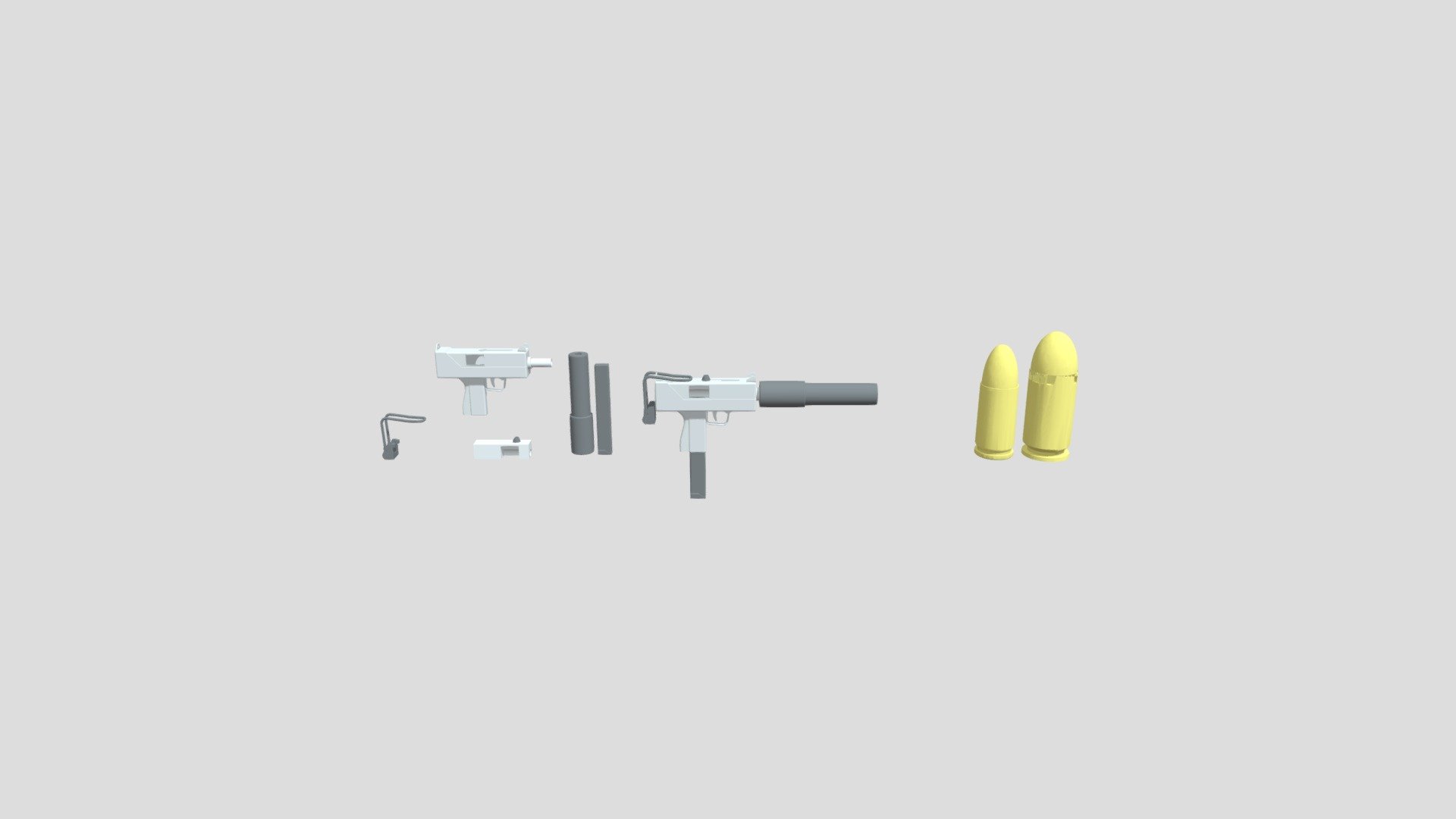 Ingram Mac-10 - Download Free 3D model by Ammar D. (@ammardhamiri1 ...