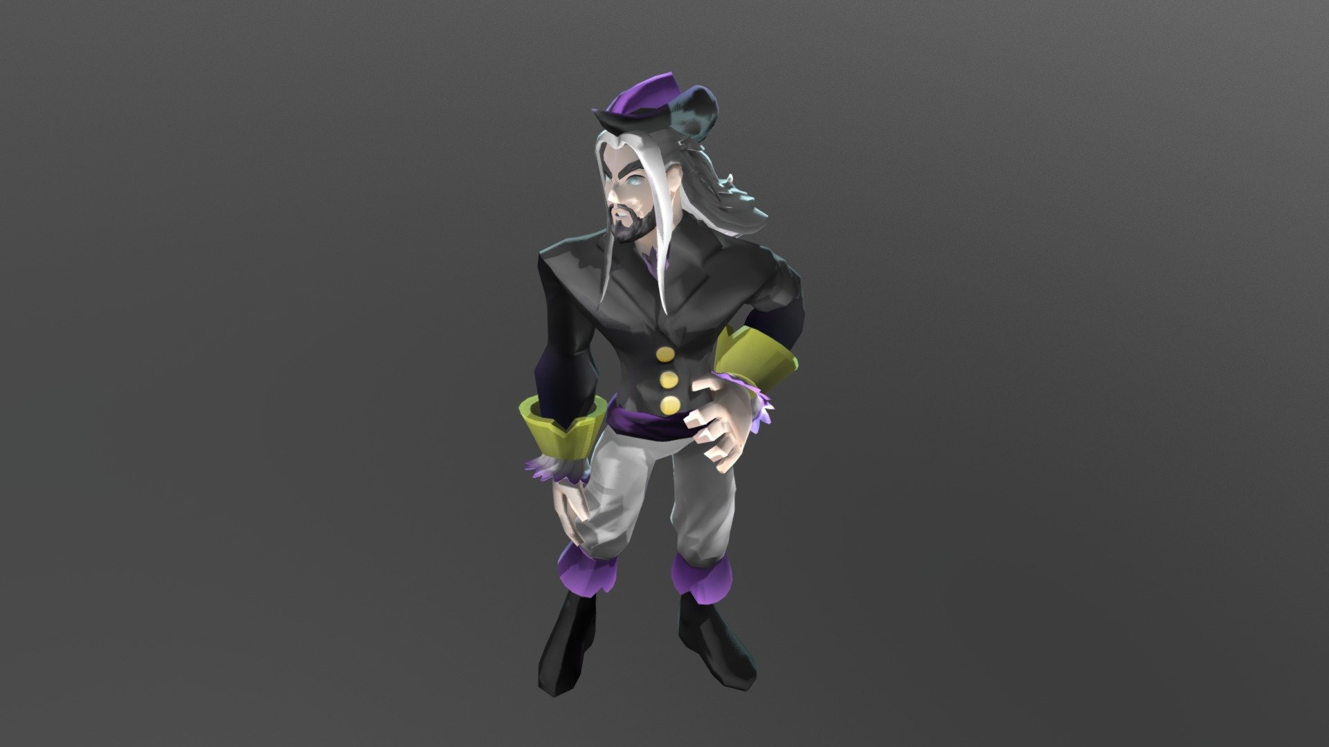 Captain Silver Disney Infinity Villian - 3D model by Victoria ...