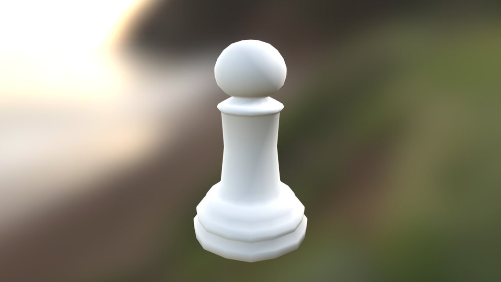 Chess Pawn - 3D model by Joseph Branderhorst (@MrMufins) [8897cc7 ...