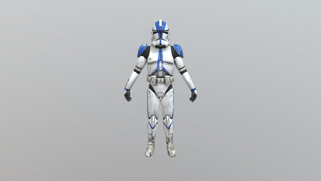 Clone Trooper 501st Legion - 3D model by jance (@j4ceee) [8898f5d ...