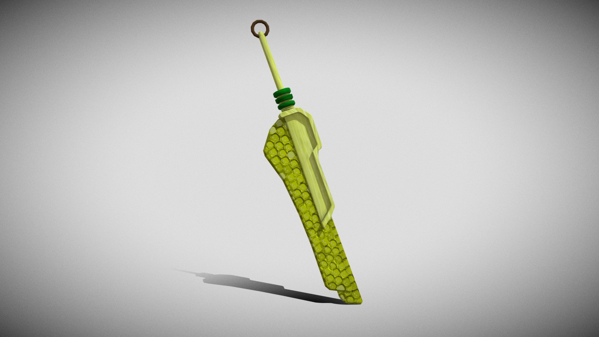 Low Poly Corn Sword - 3D model by bunnyzinho [8899f38] - Sketchfab