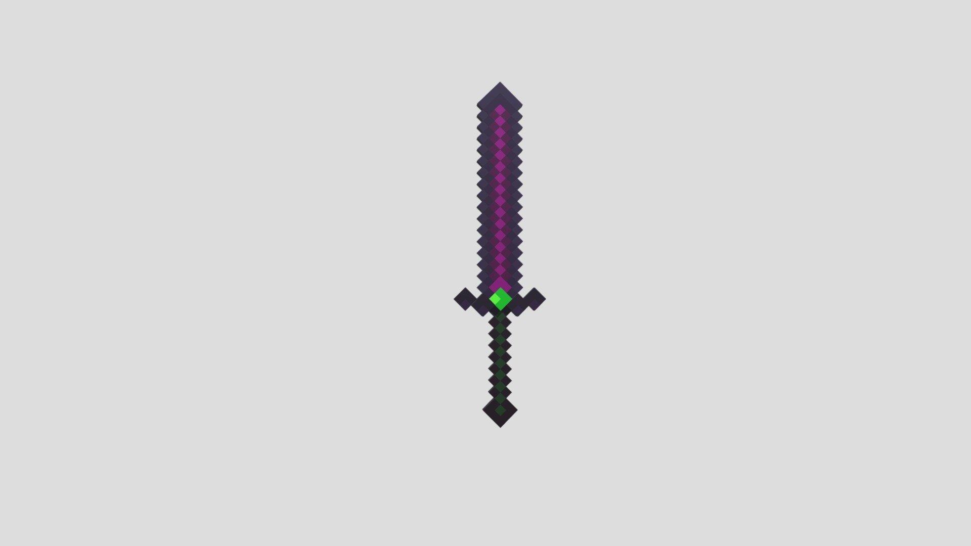 Minecraft Sword - Download Free 3D model by X_Blade [889a7d9] - Sketchfab