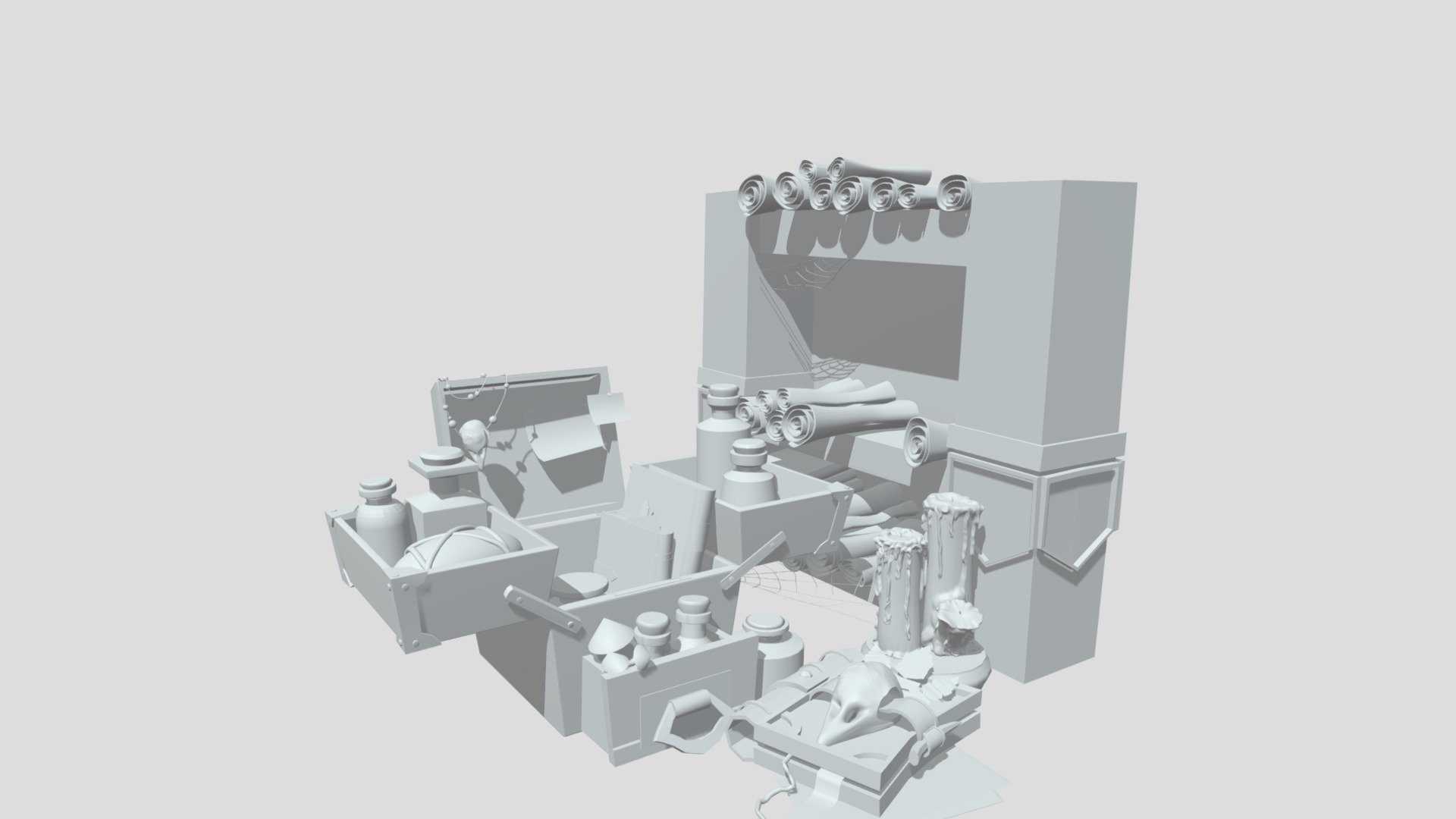 Witch Box_4_3_001 - 3D model by CharlesJohnson52 [889ade0] - Sketchfab