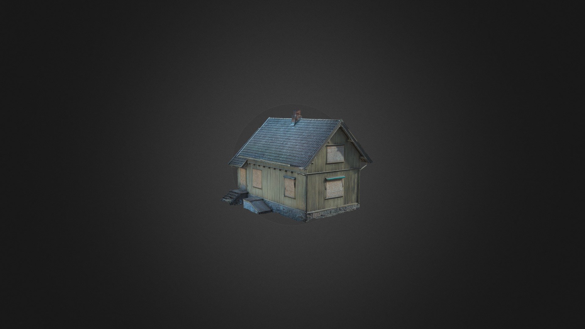 Espa banevokterbolig / track keeper's residence - 3D model by Thomas ...