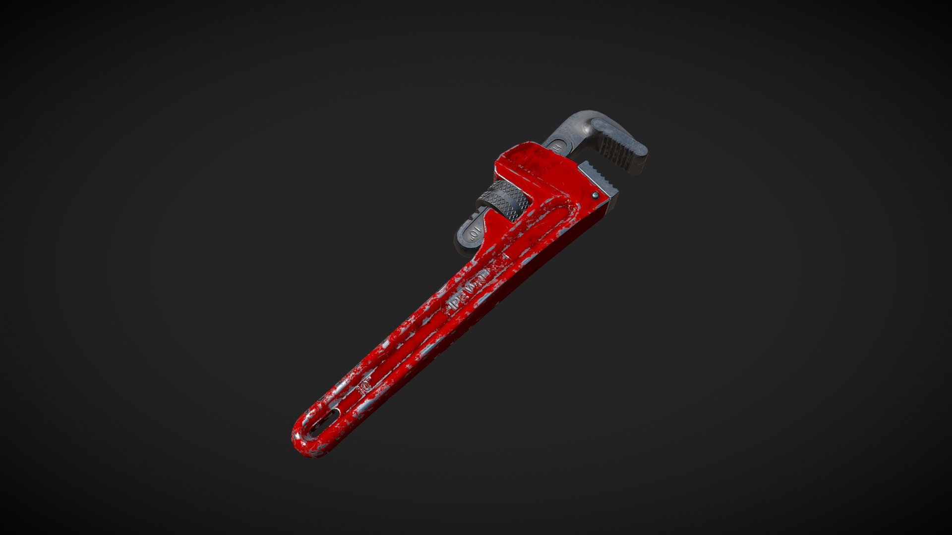 Pipe Wrench - 3D model by LuminousGroup [889e56d] - Sketchfab