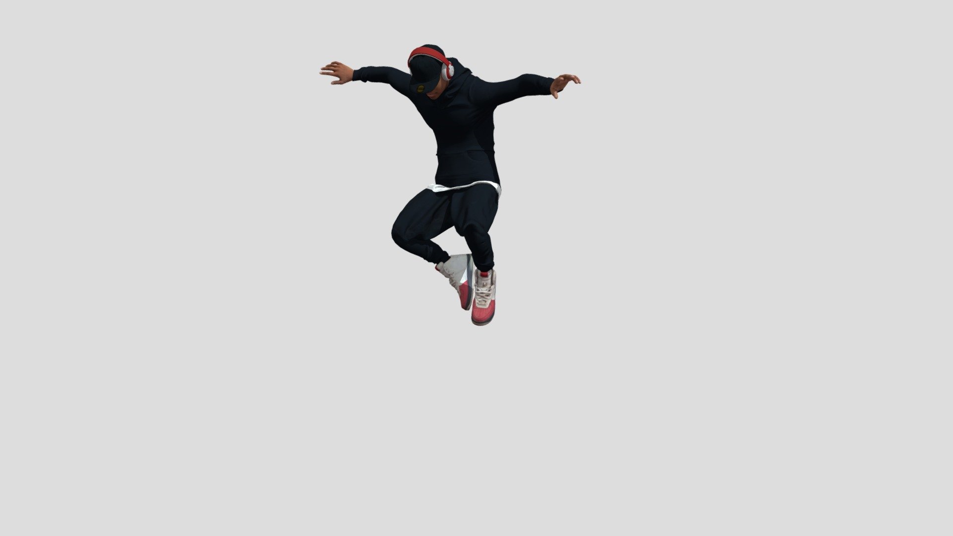 Cool guy Jumping - Download Free 3D model by myzatulsarah [889e5f0 ...