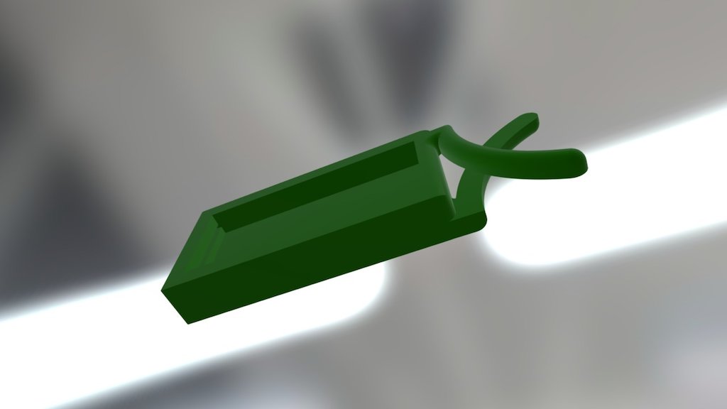 Cable Tag V3 - 3D model by virtualdesigns [889f859] - Sketchfab