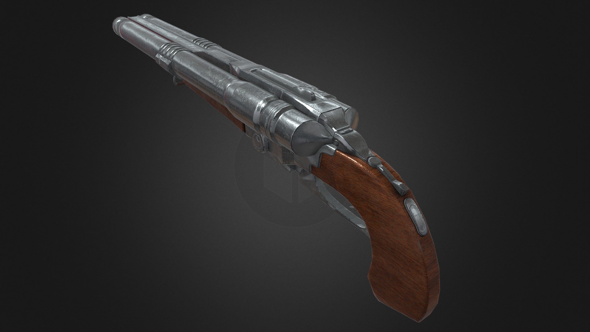 Shotgun - 3D model by DalMak (@myongya123456) [889fa1a] - Sketchfab