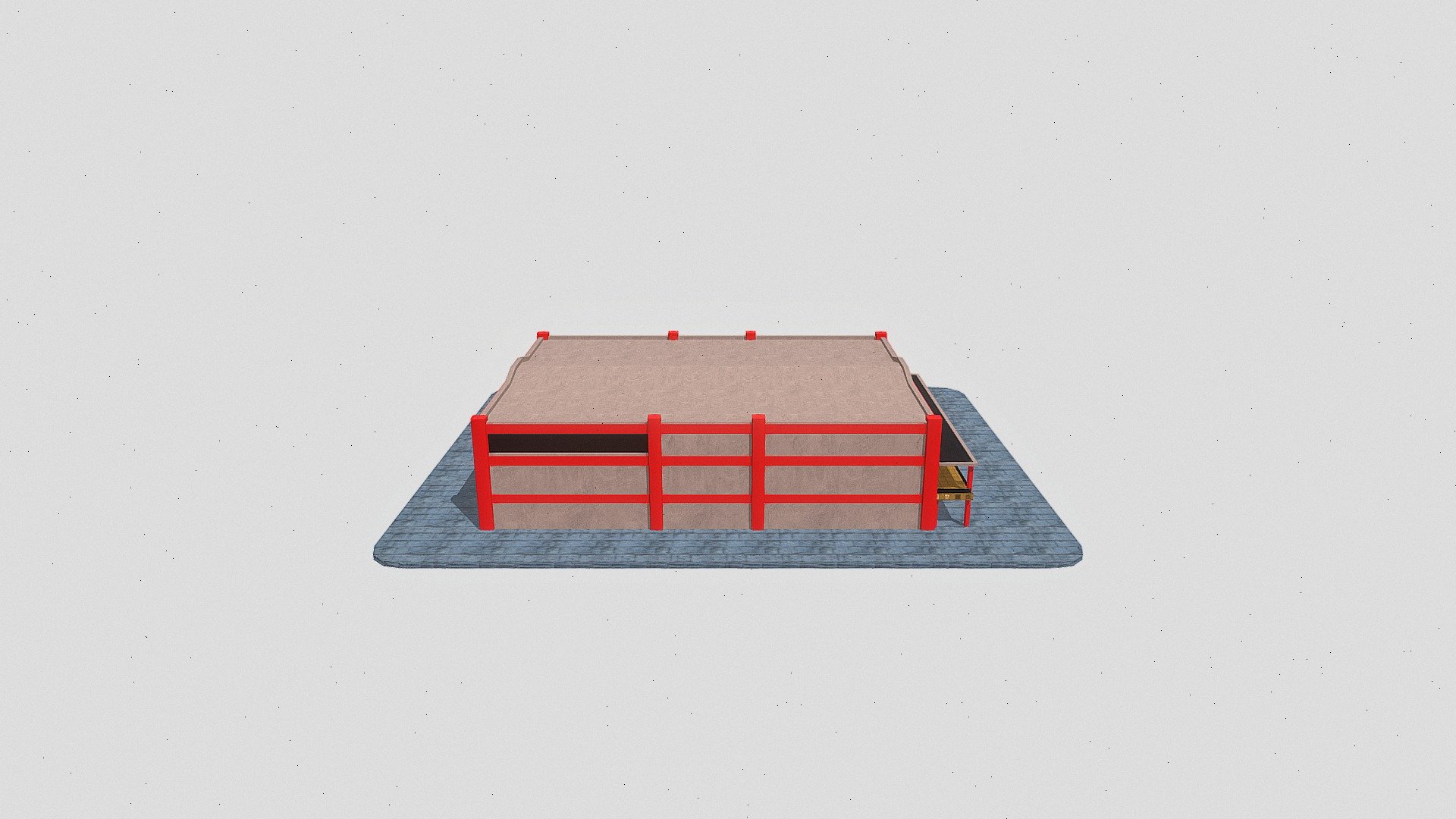 empty_mall - Download Free 3D model by 22blockverse (@22blockmedia ...