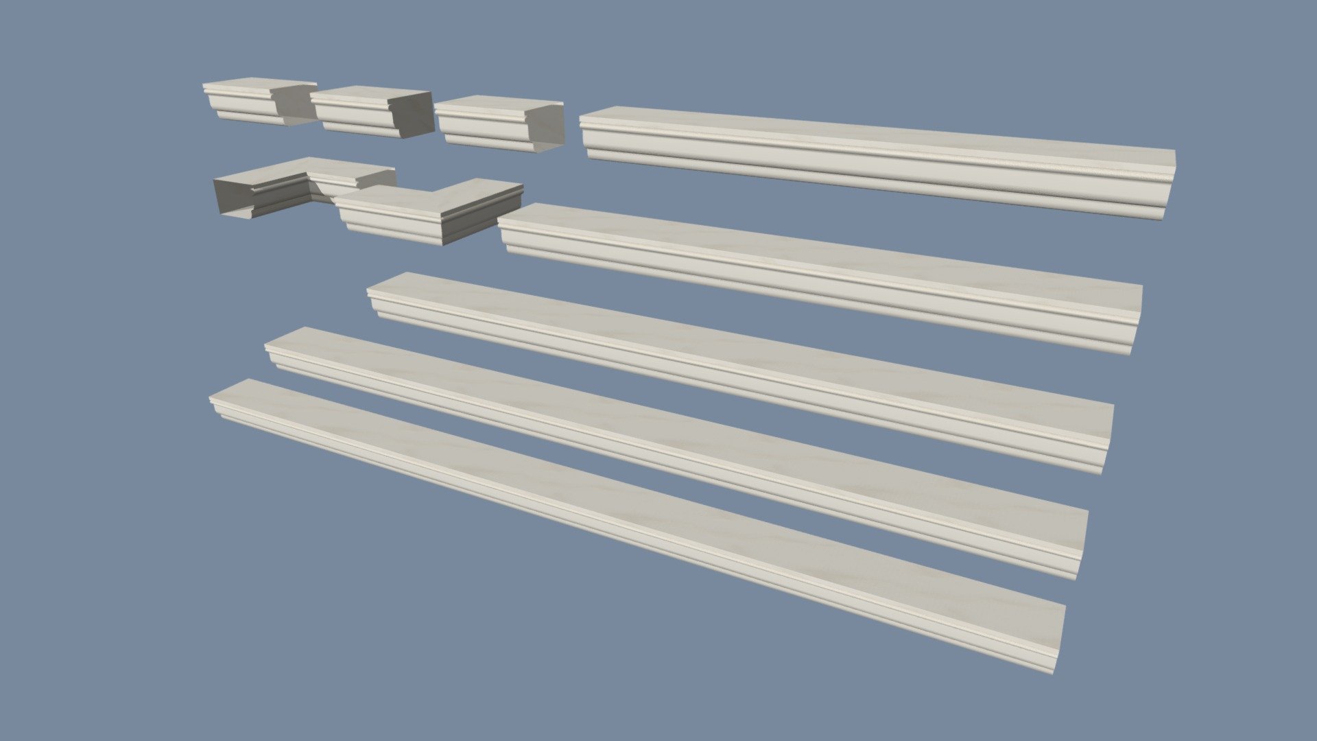 Temple Environment - Eaves - Download Free 3D model by 11.10melons ...