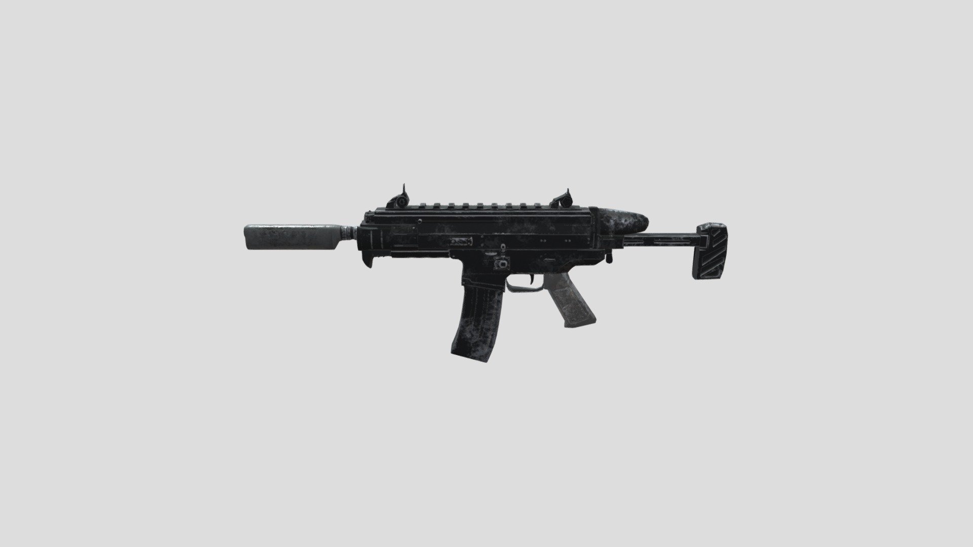 Fn Scar SC - 3D model by PmasonGameDev [88a2933] - Sketchfab