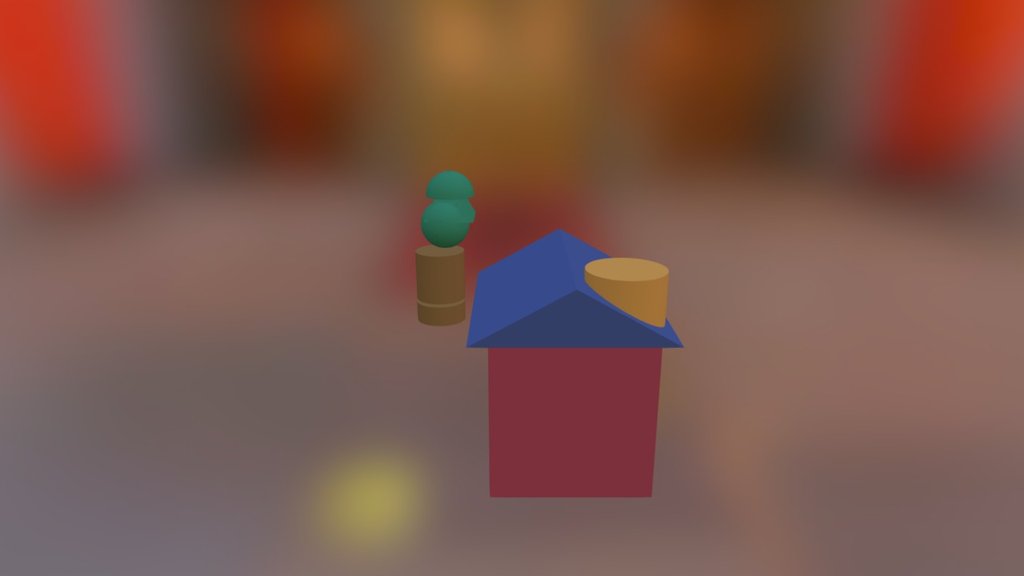 A house by Nile Ward - 3D model by NWard1 [88a30c9] - Sketchfab