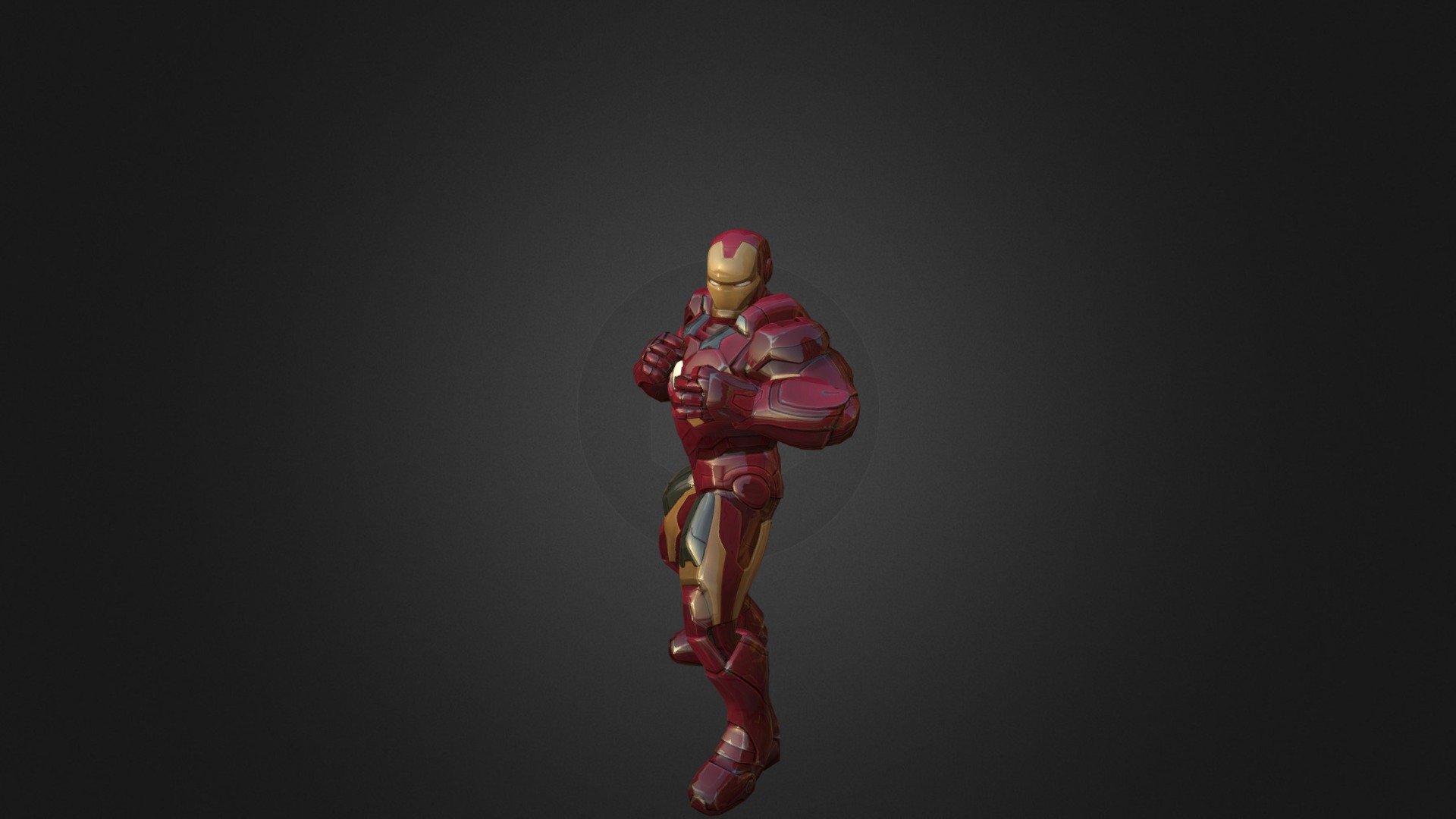 Hadouken Fireball Iron Man - 3D model by 5176 Cba (@5176Cba) [88a31c6 ...
