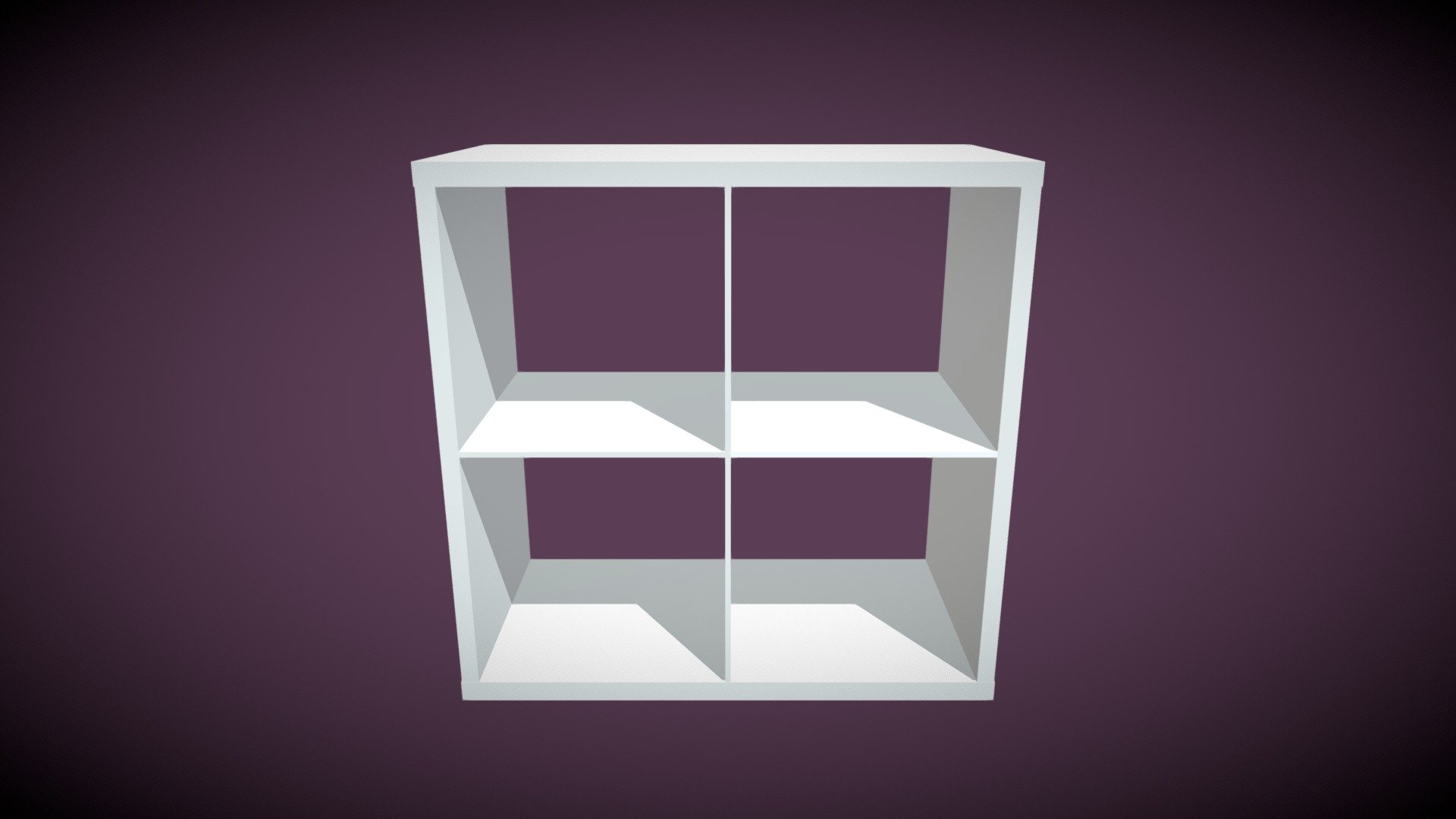 Kallax 2x2 - Download Free 3D model by Llop (@llopestepari) [88a5b18 ...