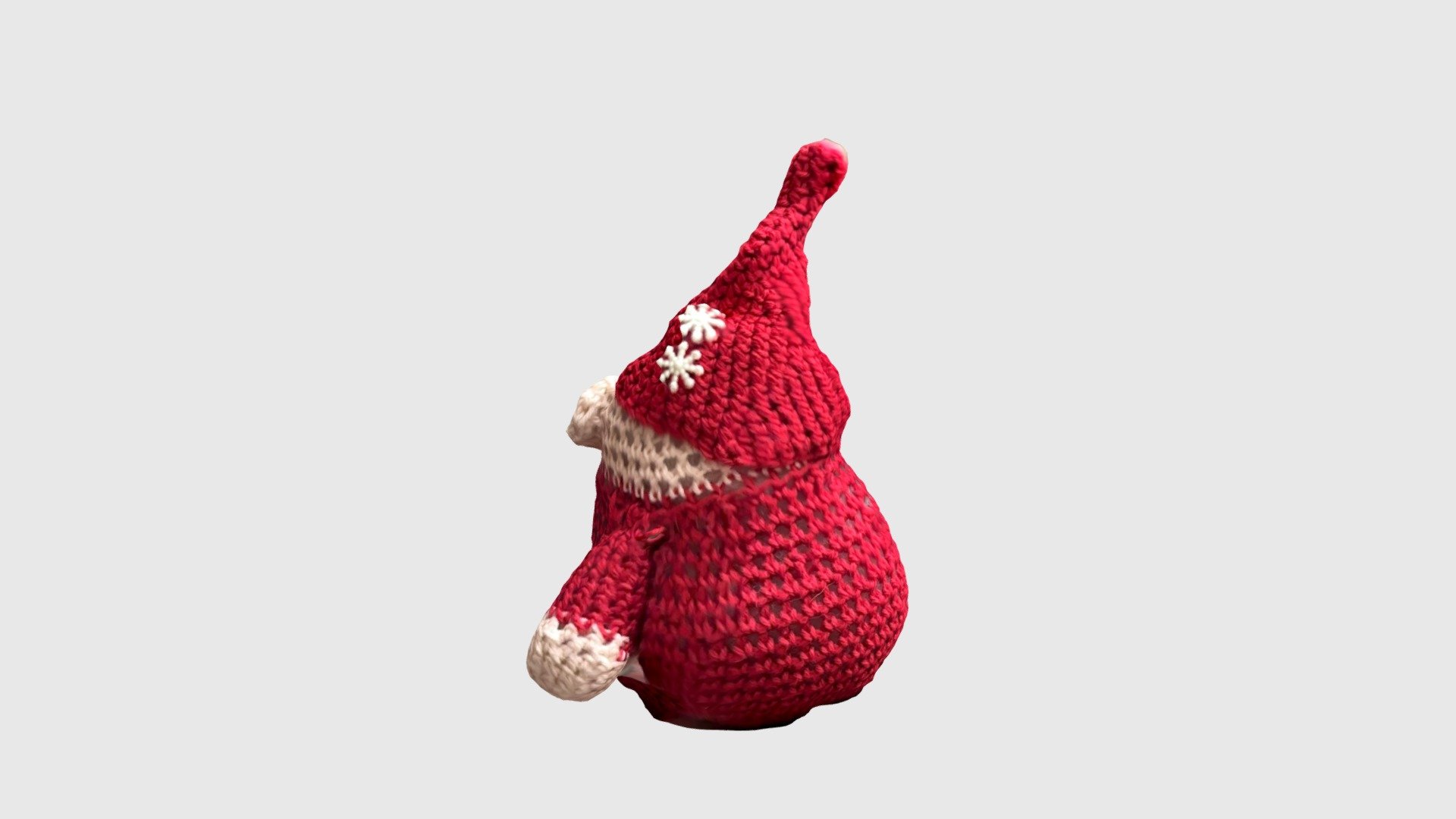 Crocheted Red Santa - Download Free 3D model by podfeet [88a5c0b ...