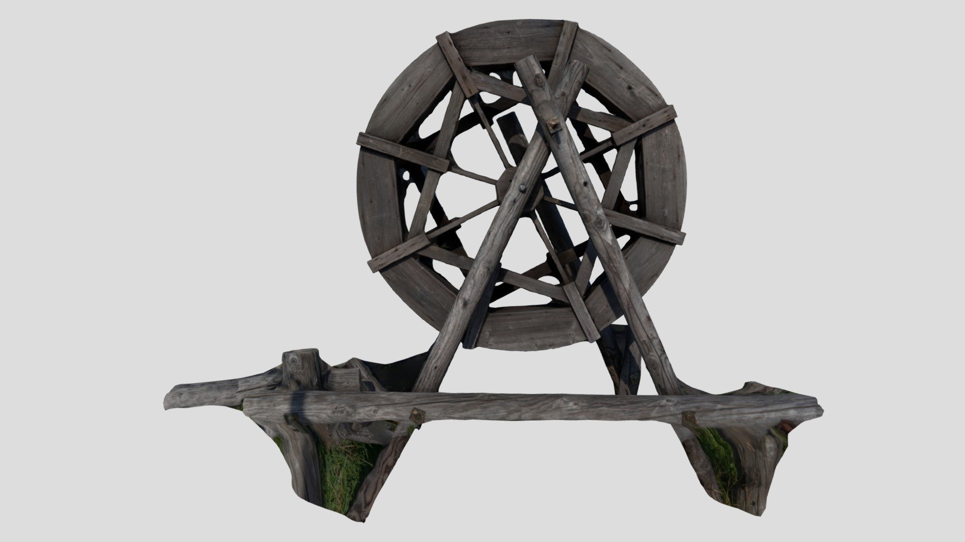 Japanese Windmill Wheel in Bibai - Download Free 3D model by ...