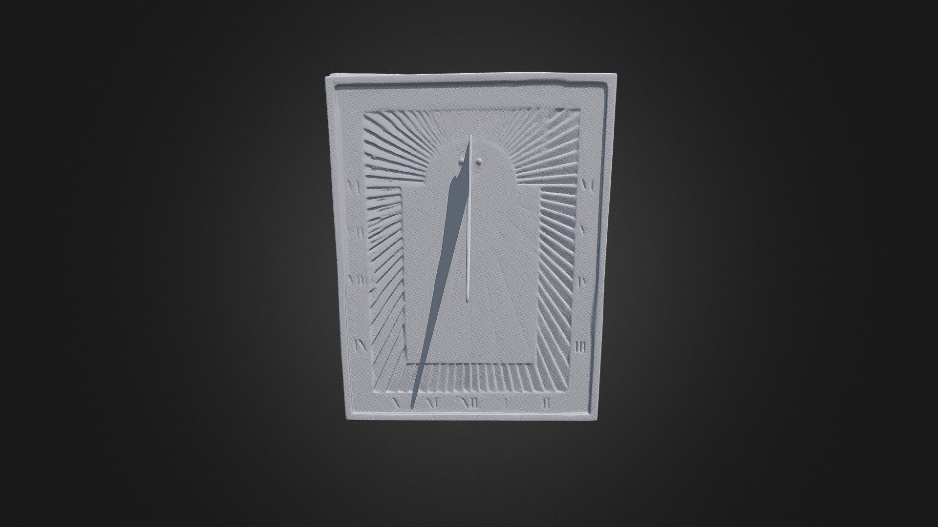 GD360- Arcadian Wall Sundial - 3D model by Haddonstone (@robint1 ...