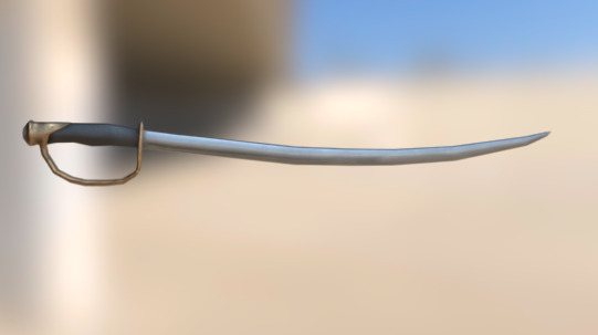Cavalry Sabre - 3D model by Code Nerps (@codenerps) [88a6782] - Sketchfab