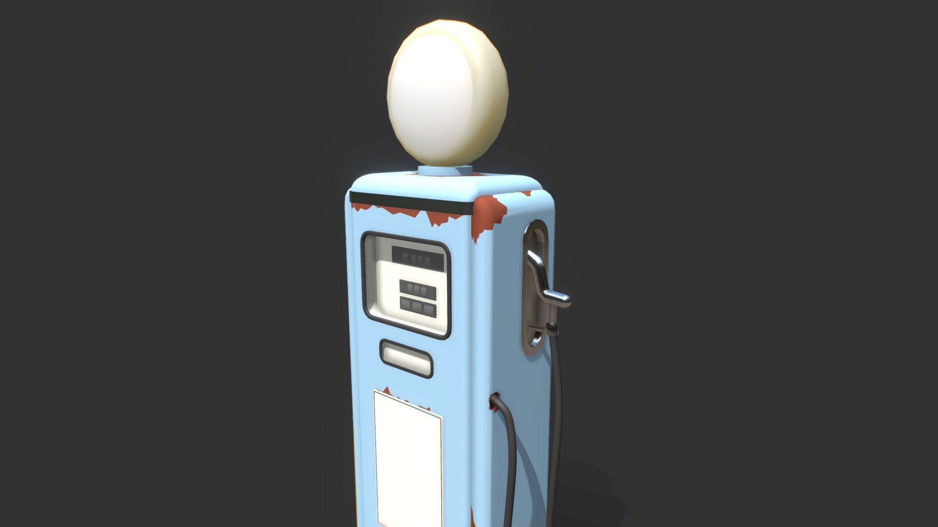 Old Gas pump - Download Free 3D model by Aysa [88a6c18] - Sketchfab