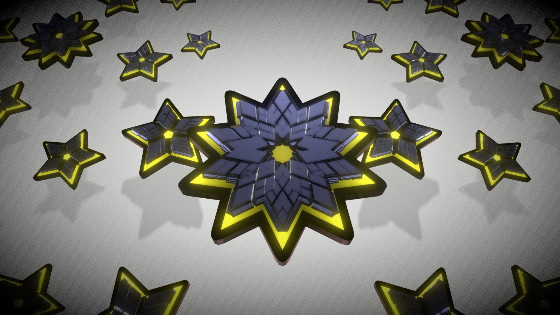Stars - Download Free 3D model by creativejenna [88a861d] - Sketchfab