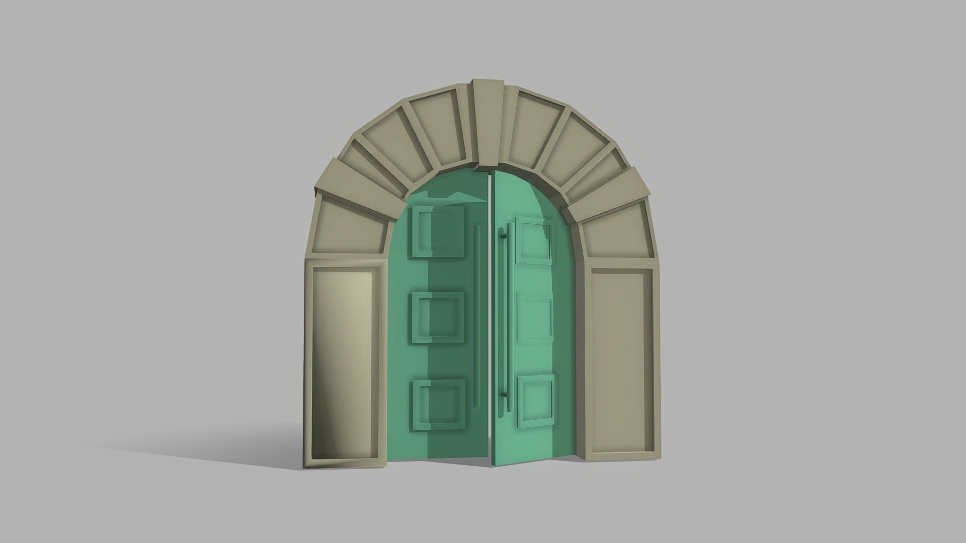 Gate - 3D model by ISAlert [88aa4c5] - Sketchfab