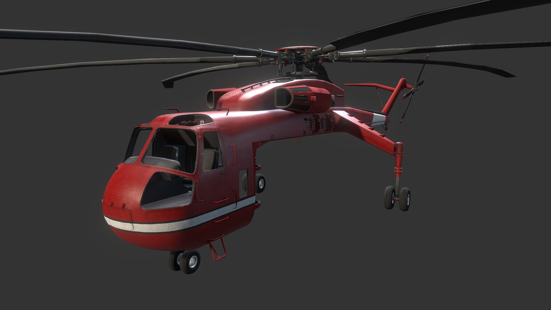 Skycrane - 3D model by thethieme [88aa57e] - Sketchfab