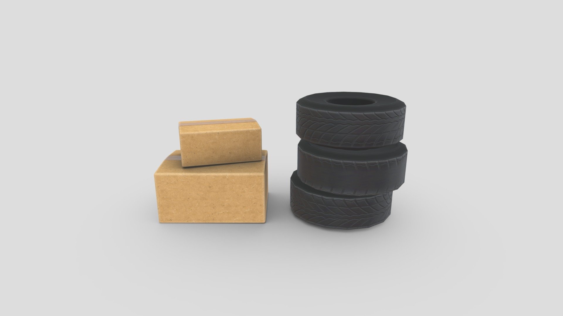 Stylized Low Poly Garage Junk - Buy Royalty Free 3D model by Alvin Suen ...