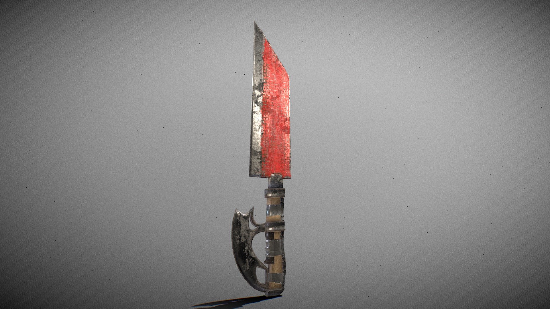 Post apocalyptic knife/sword - 3D model by aj1stly [88ab710] - Sketchfab