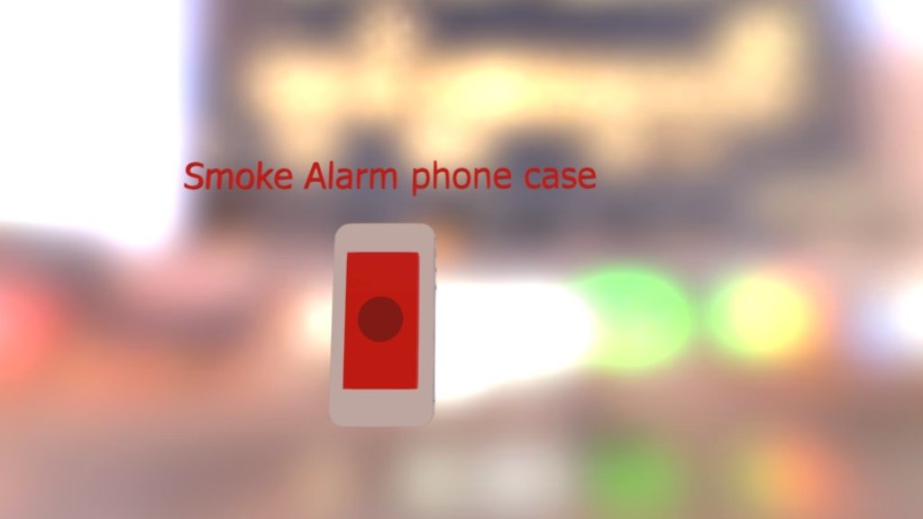 smart phone case +smoke alarm - 3D model by kaizenathon [88abd07 ...