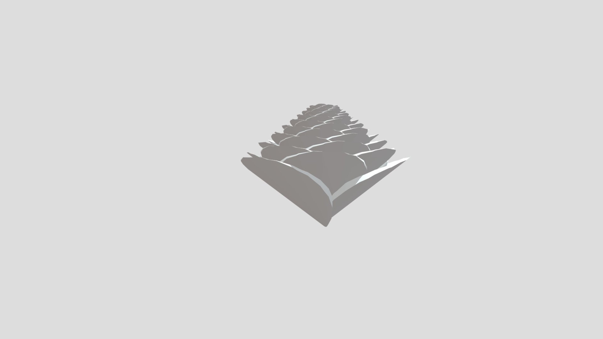 recursive pine cone - 3D model by ericmersch [88adefe] - Sketchfab