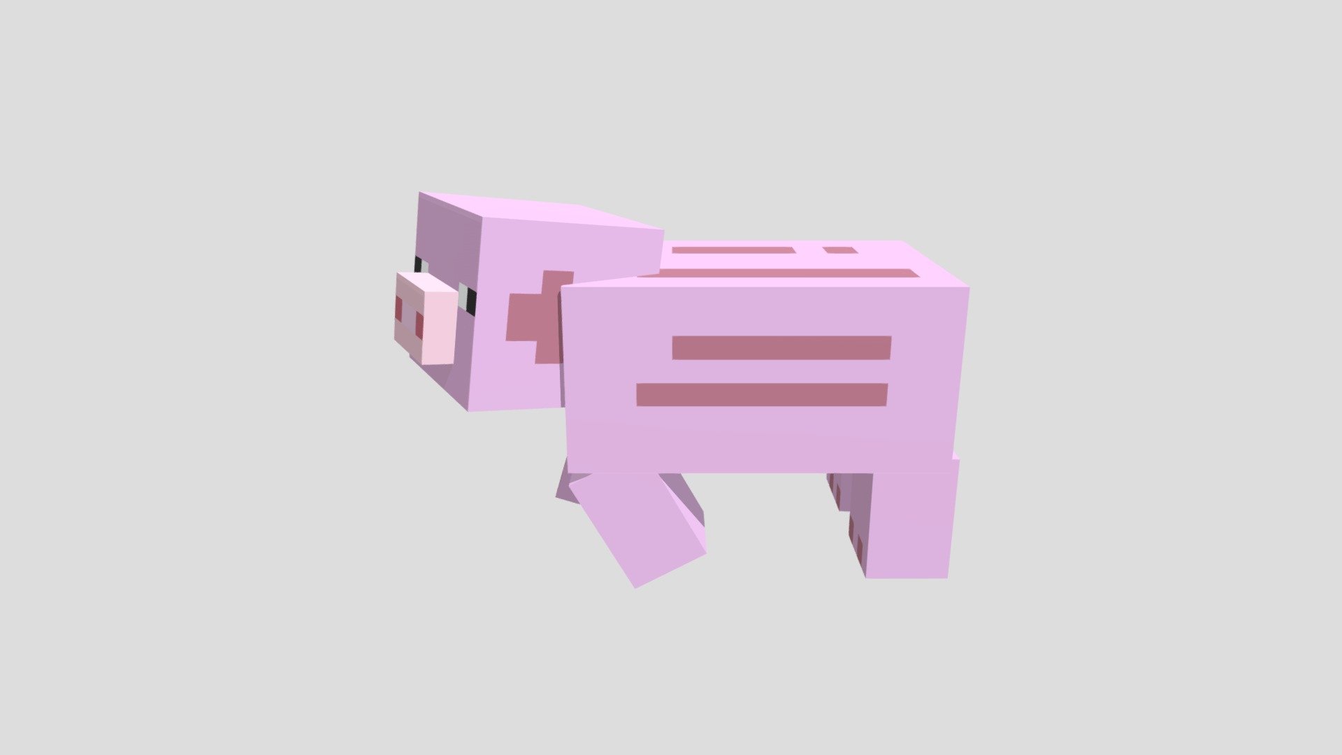 manolo the minecraft pig - 3D model by monserratpina80 [88ae408 ...