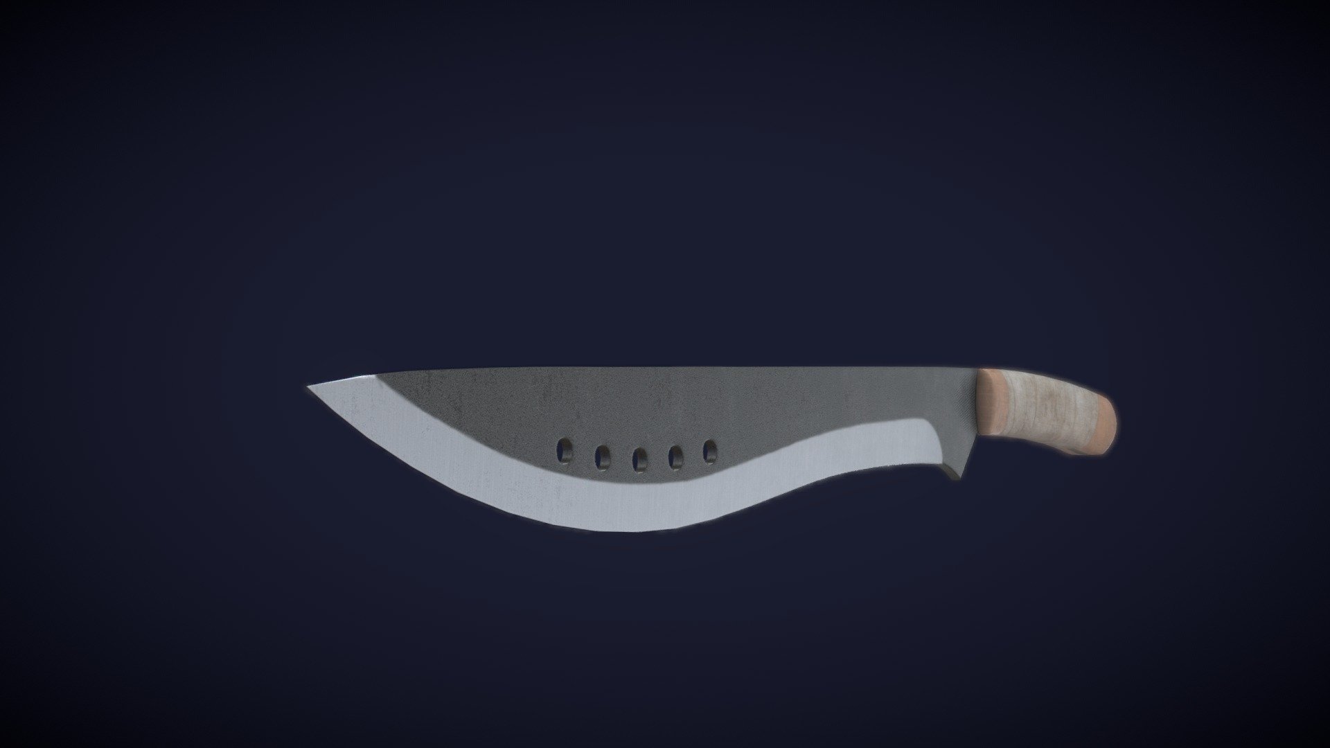 Machete - Download Free 3D model by Ilia_S (@I.sln) [88b0275] - Sketchfab