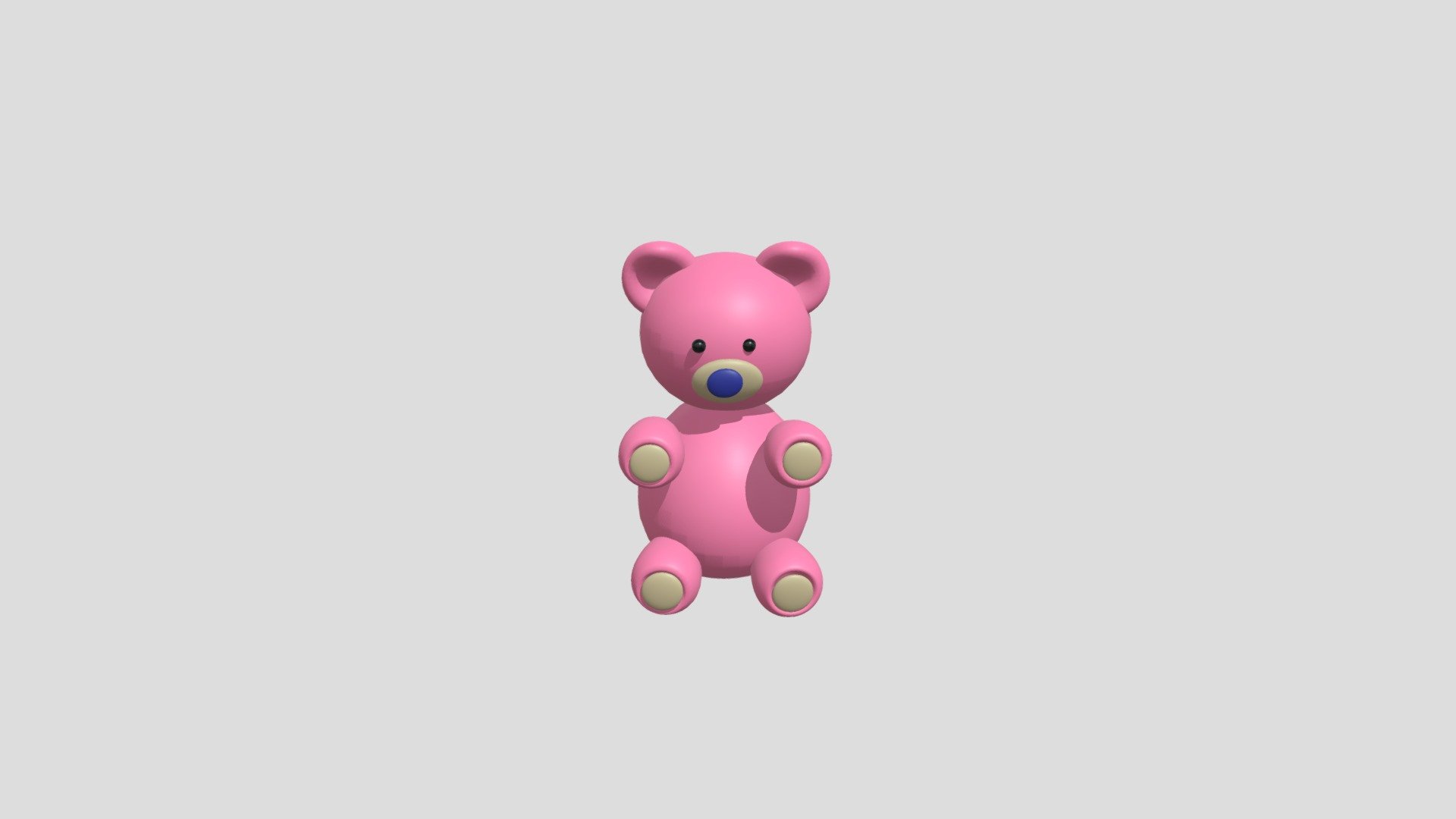 Teddy Bear - 3D model by Pooja Tiwari (@tiwari1995pooja) [88b131b ...