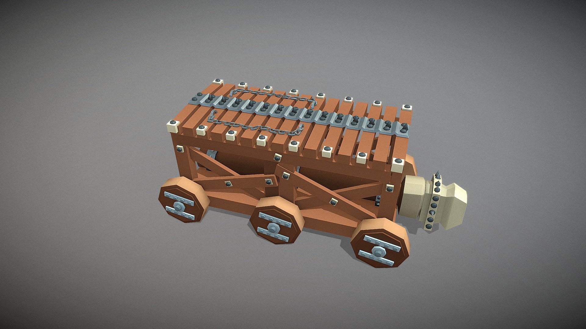 Battering Ram - Download Free 3D model by dartuchiwa [88b1a50] - Sketchfab