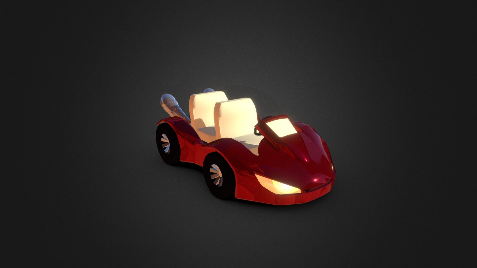 Game asset - custom vehicle - 3D model by Imanol Matias (@imanolmatias ...
