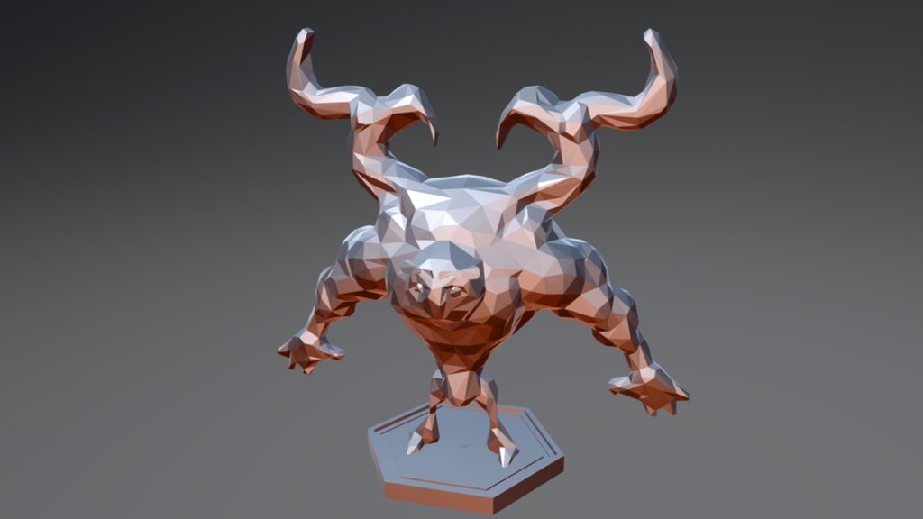 Monester-hard Edg - 3D model by iraqidream [88b6e80] - Sketchfab