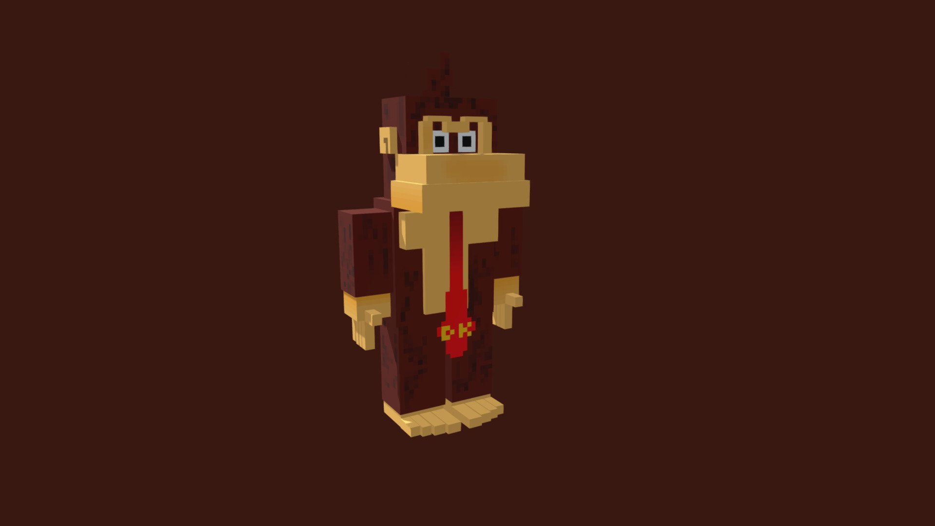 Donkey kong - 3D model by Unicraft [88b724d] - Sketchfab