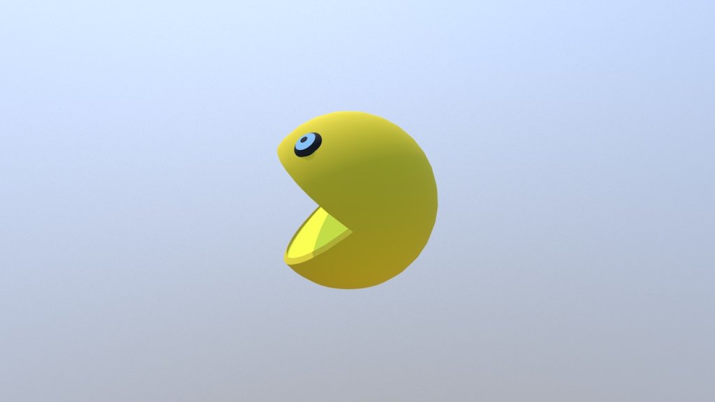 Pac-man - 3D model by alexserrato11j [88b7994] - Sketchfab