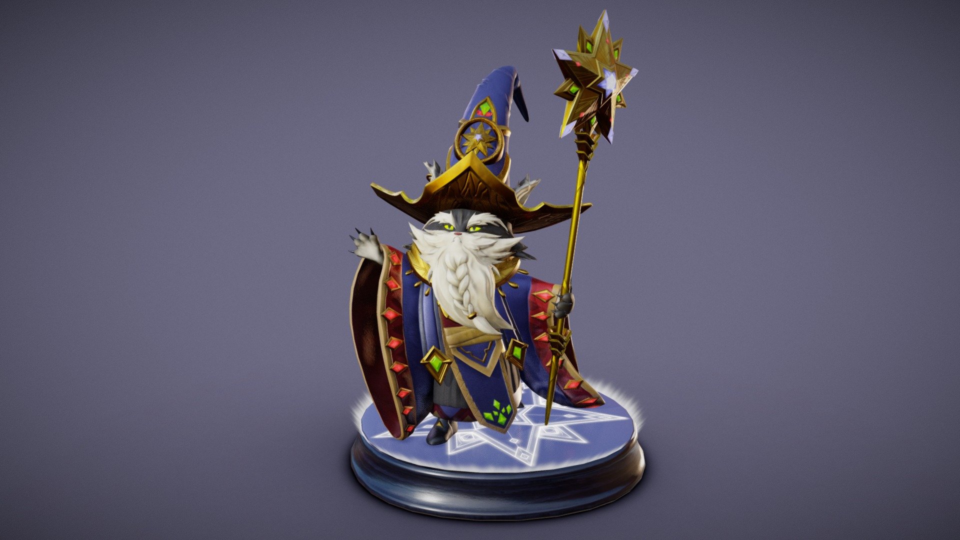 Merlin - 3D model by Corinne (@corinne.c) [88b7fe0] - Sketchfab