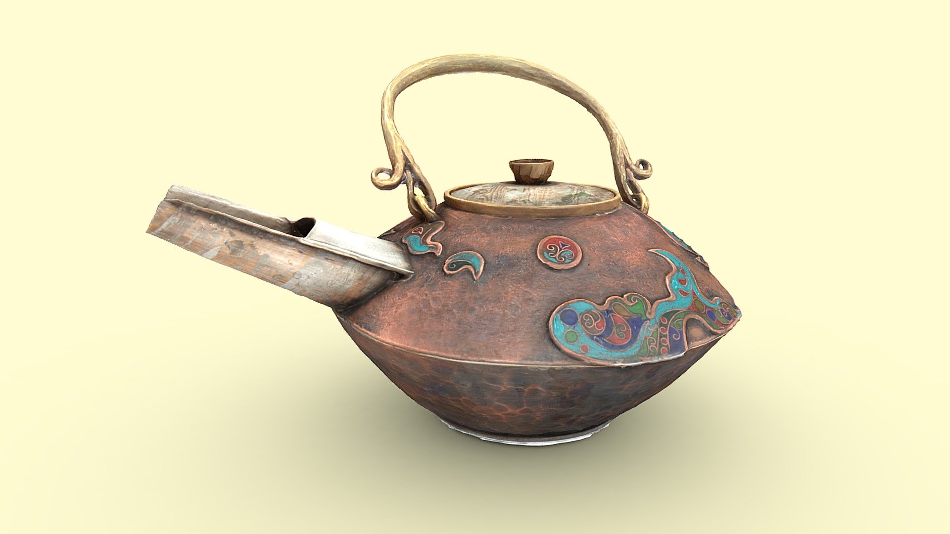 Teapot - 3D model by MichaelCamiloSaari [88b8e14] - Sketchfab